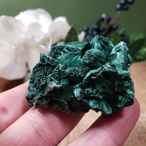 Malachite Crystal - Etsy