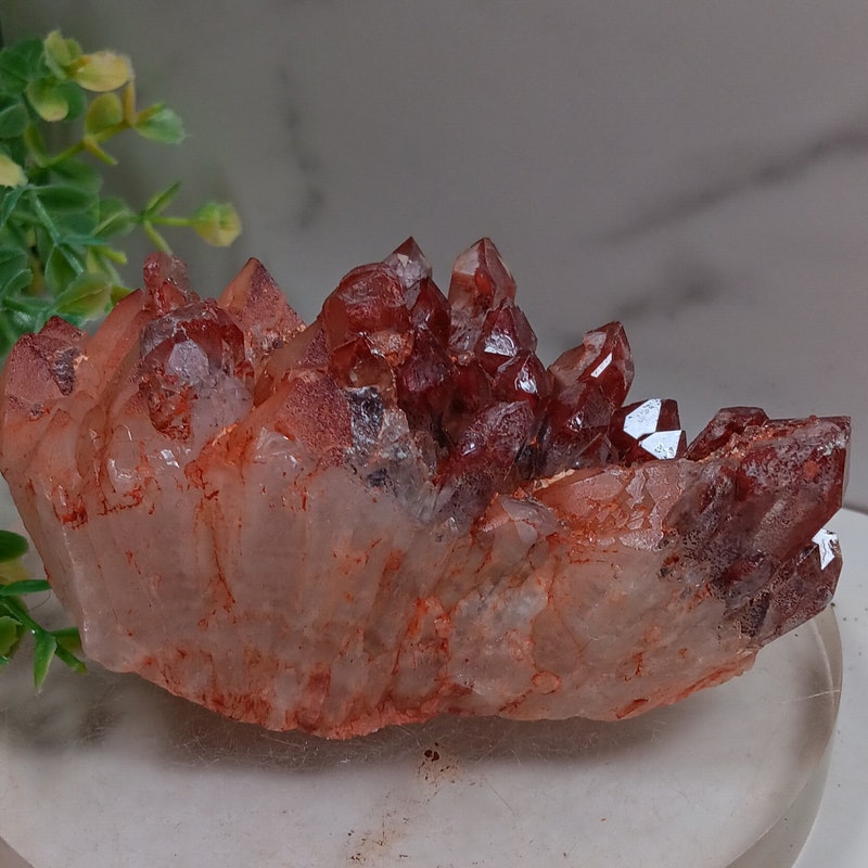 Red Quartz - Etsy