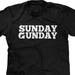 Sunday Gunday Mens Short Sleeve T-shirt - Guns Family Friends Gift ...