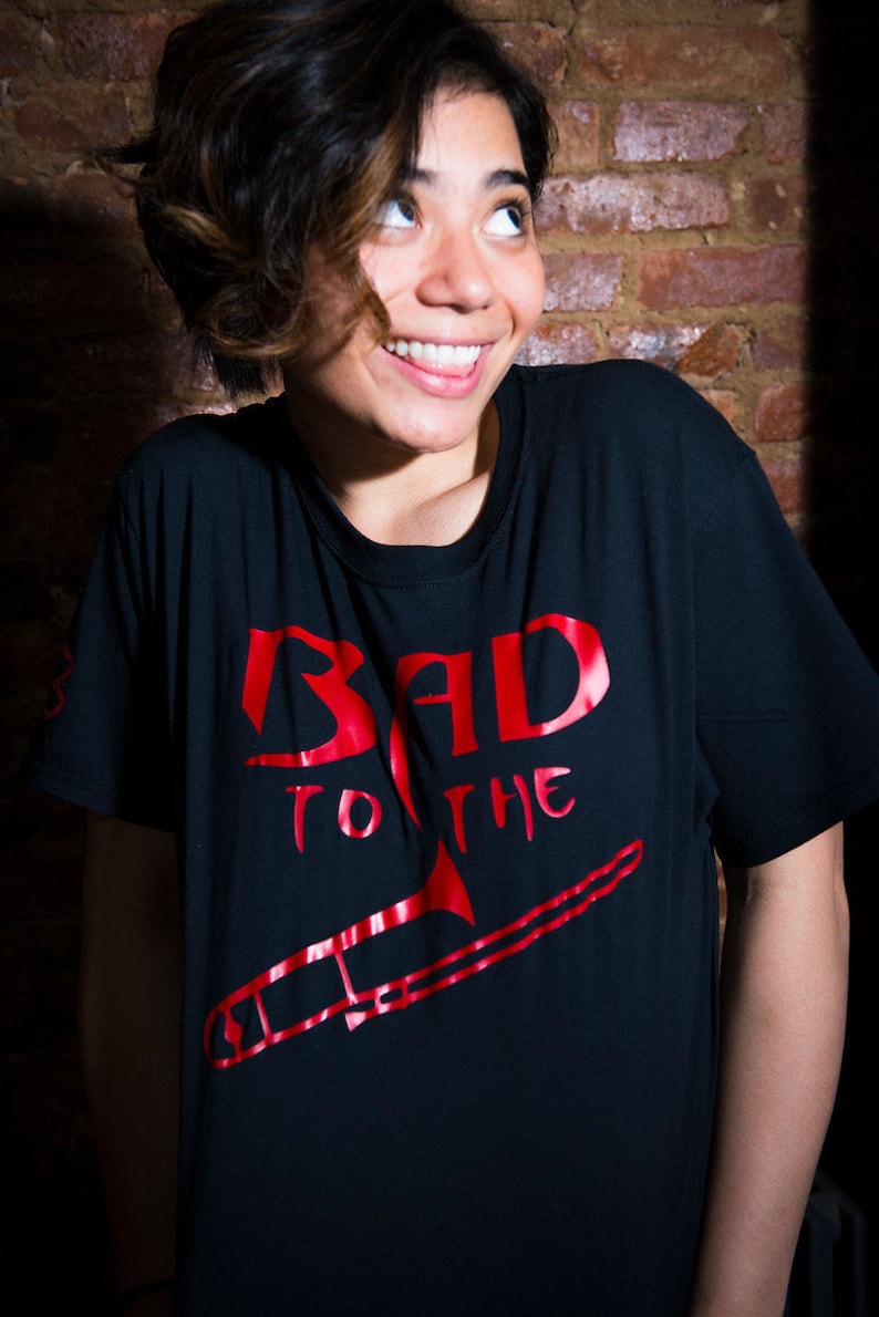 Bad to the Trombone, Trombone Player, Band Shirt, Trombone Shirt, Bad ...