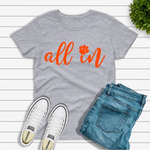 Clemson Shirt All in Shirt National Championship Football - Etsy