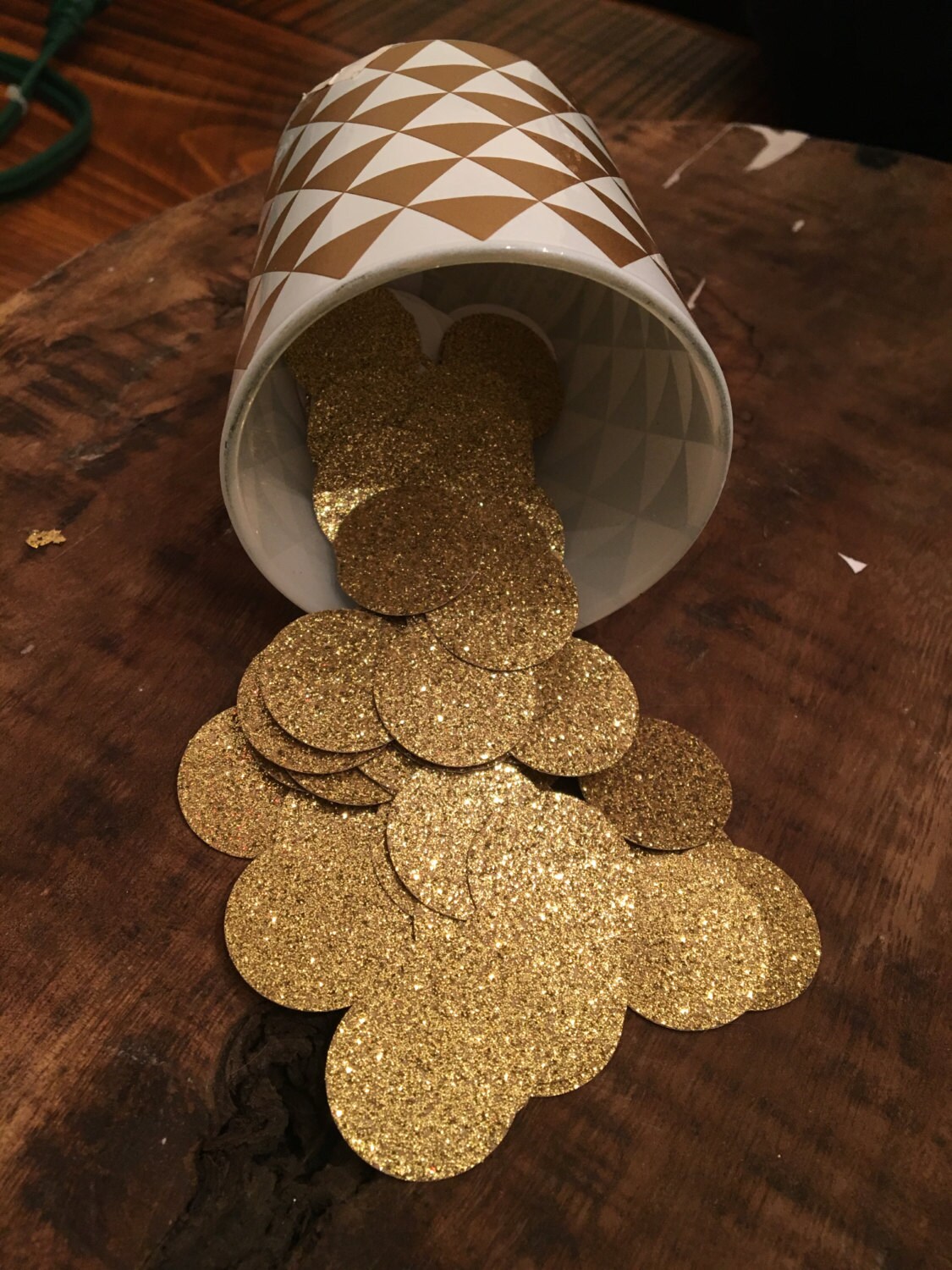 Table Confetti, Gold Birthday Decorations, Gold Glitter Confetti, Gold ...