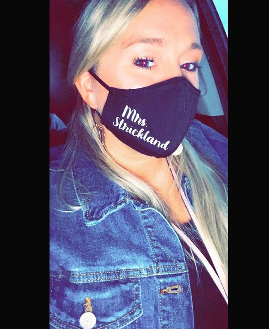 Teacher Personalized Face Mask, Custom Teacher Mask, Back to School ...