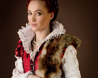 Red Italian Renaissance Dress - Etsy