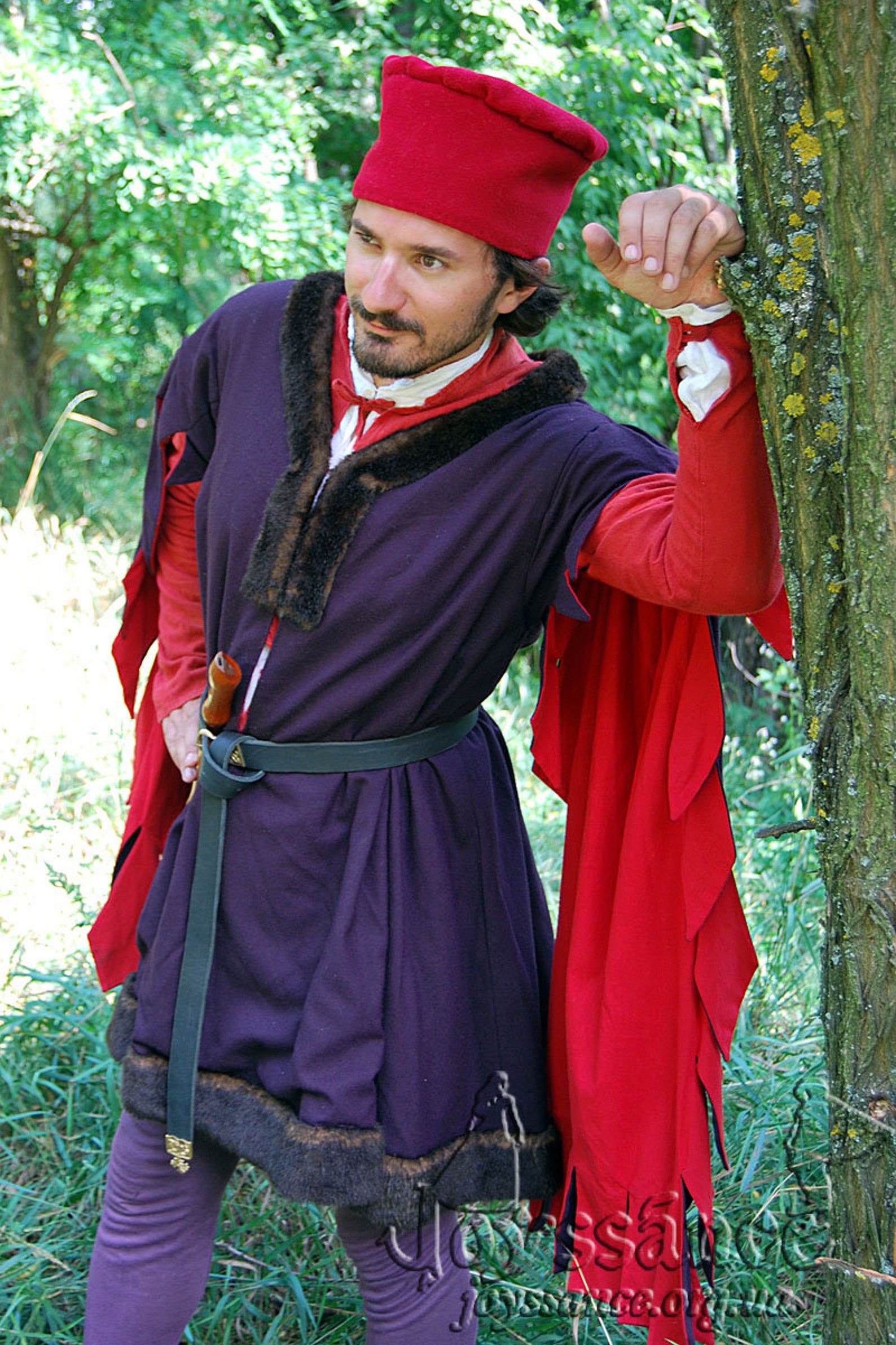 15th Century Medieval Gown, Men's Medieval Robe Made to Order - Etsy