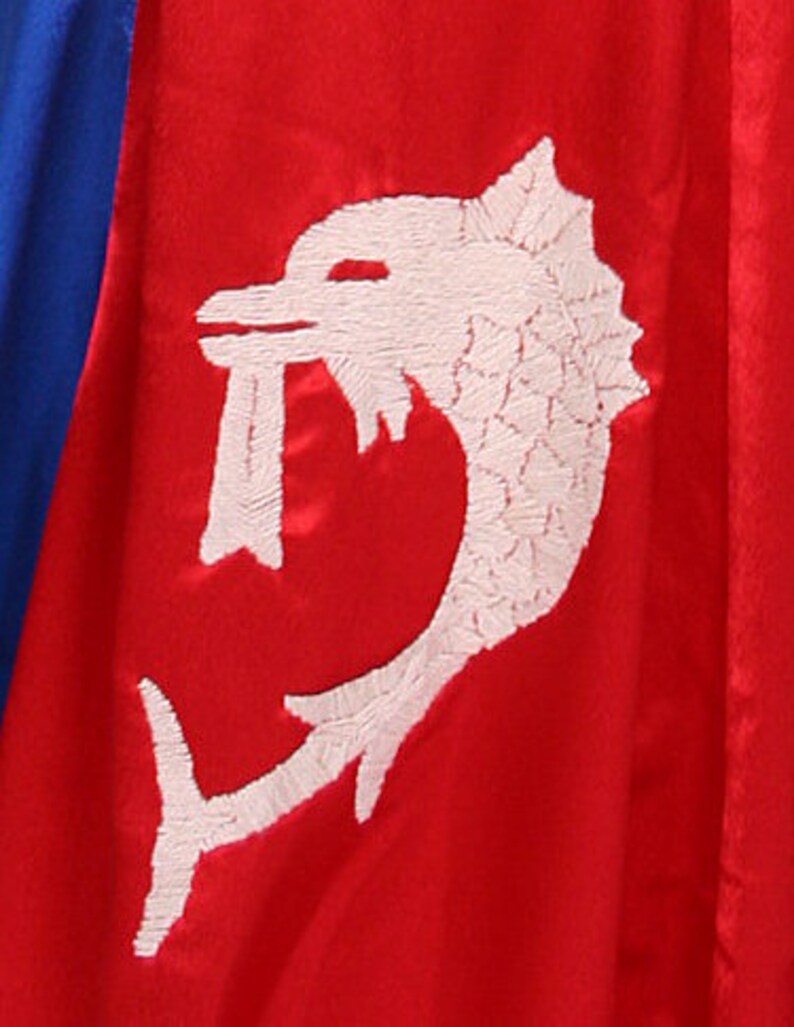 Medieval Heraldic Surcoat With Hand Embroidery and Long Trail - Etsy