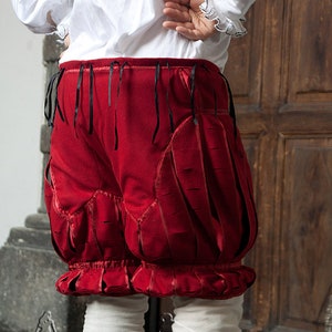 Renaissance Pants With Codpiece 16th Century Trunk Hose - Etsy