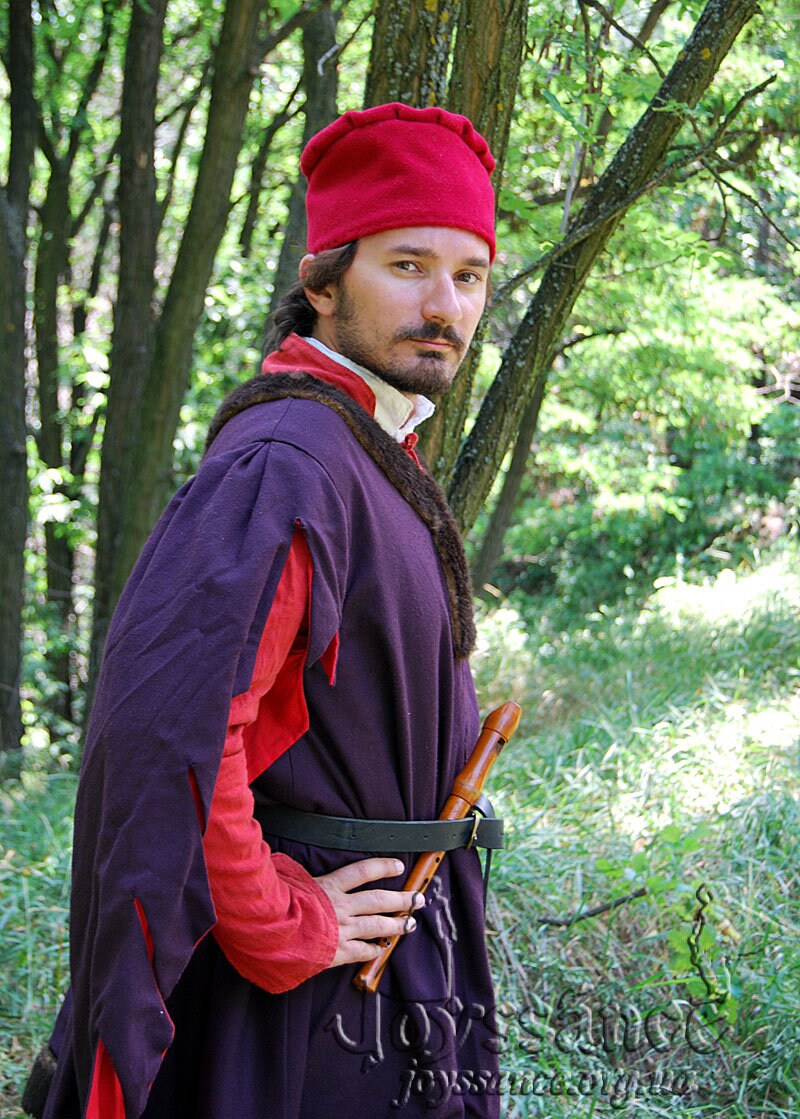 15th Century Medieval Gown, Men's Medieval Robe - Made to Order - Etsy