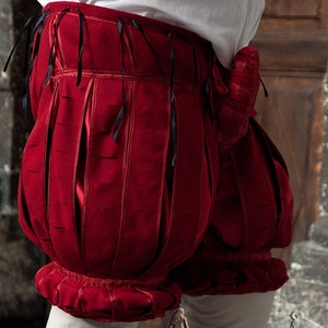Renaissance Pants With Codpiece 16th Century Trunk Hose - Etsy