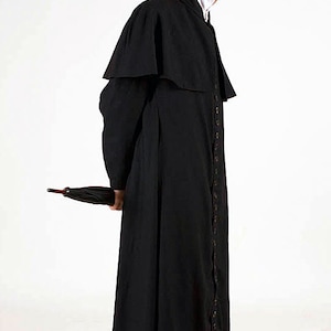 Black Priest Robe, Religious Cassock - Custom Order - Etsy