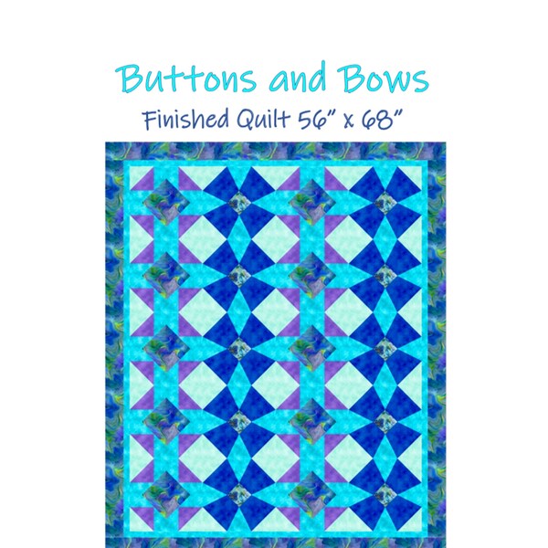Buttons and Bows Quilt Pattern - Etsy