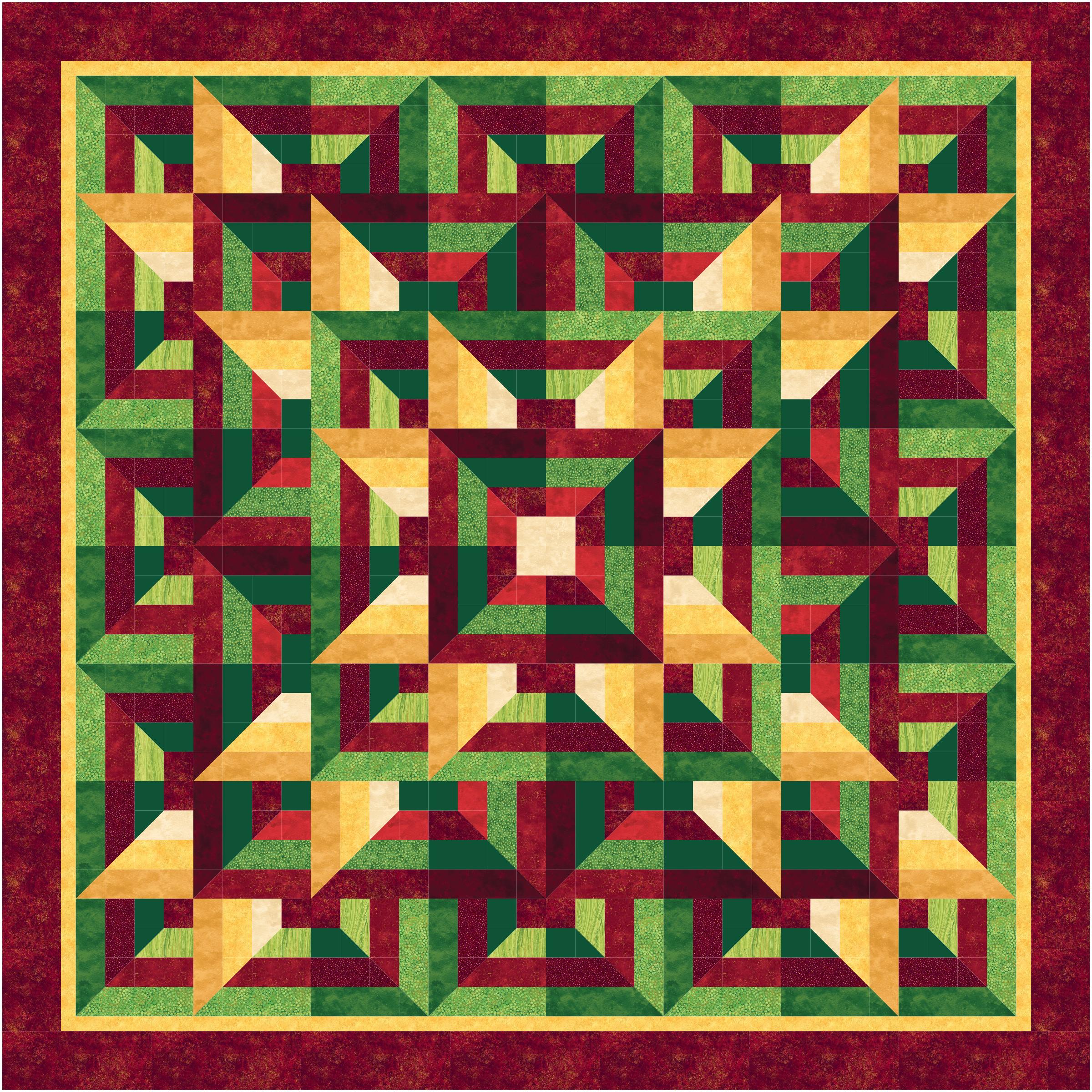 Prairie Star Quilt Pattern- Digital Download - Etsy