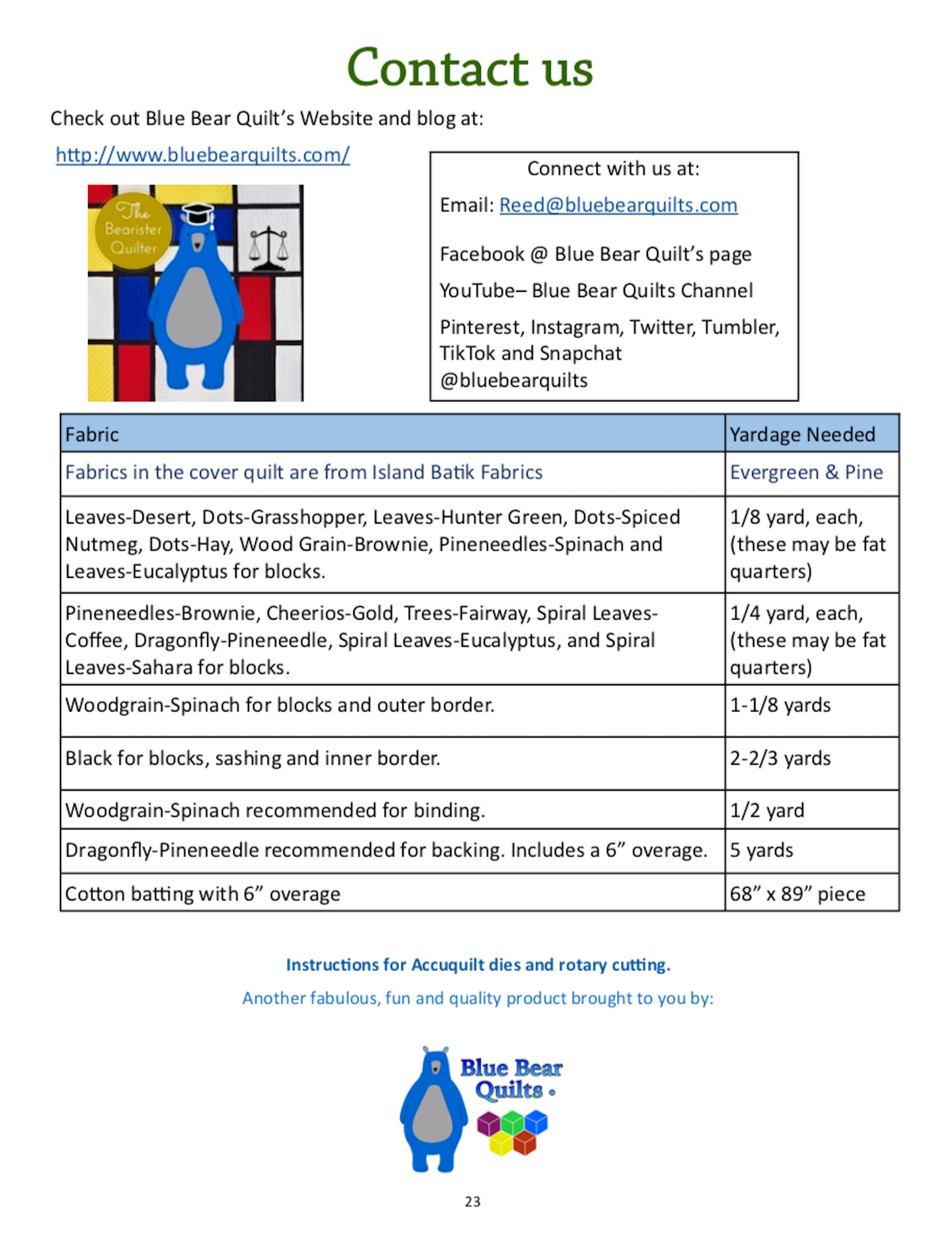 Timberland Tumble Quilt Pattern- Digital Download - Etsy