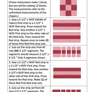 Colorful Columns Quilt Pattern- Digital Download - Etsy