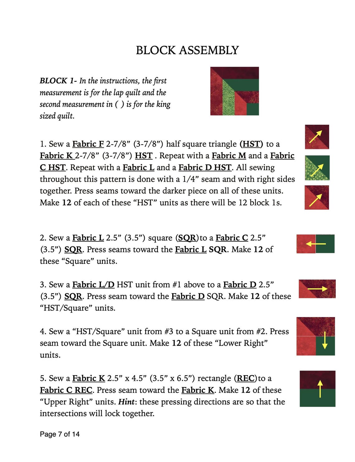 Prairie Star Quilt Pattern- Digital Download - Etsy