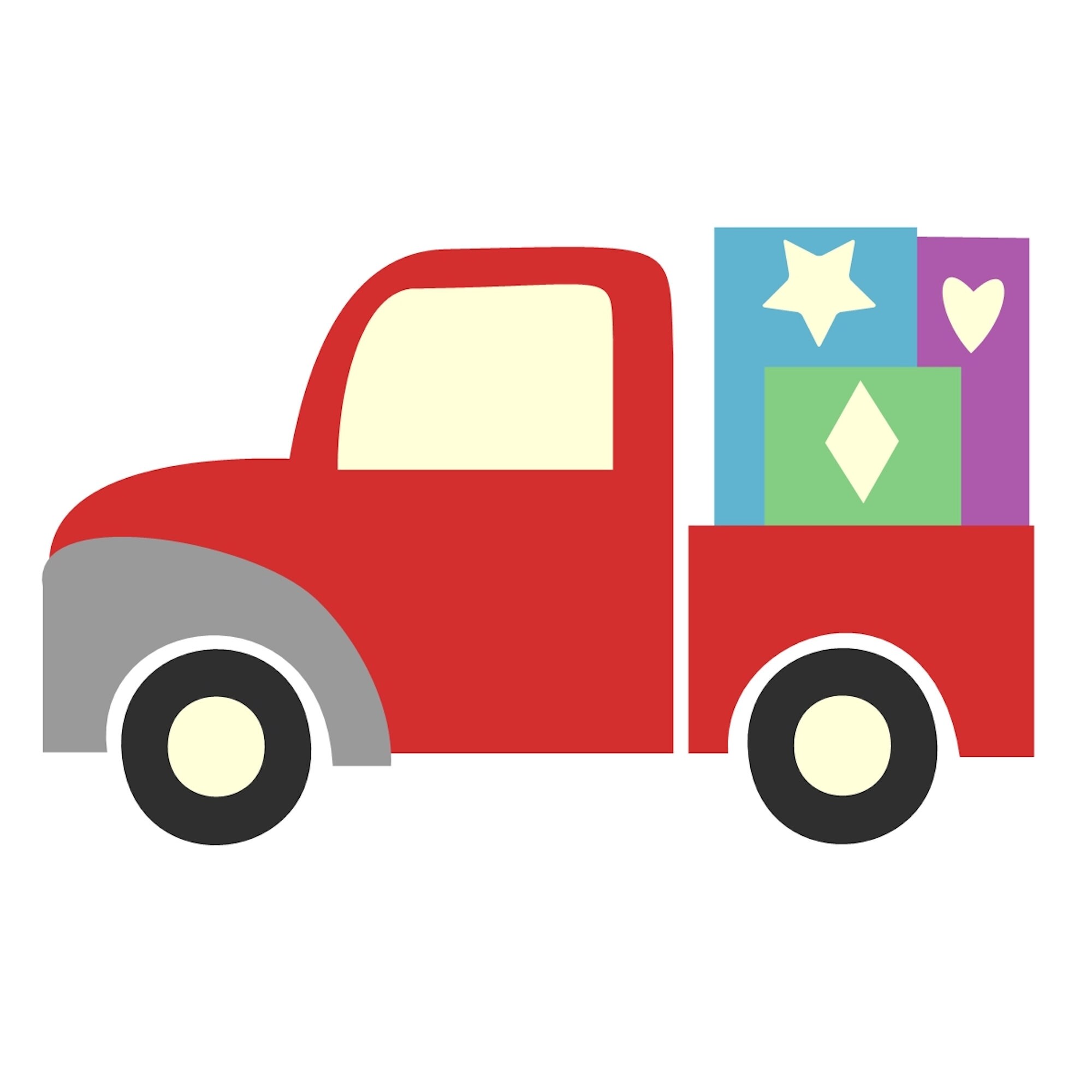 Toy Truck Appliqué Quilt Block Pattern- Digital Download - Etsy