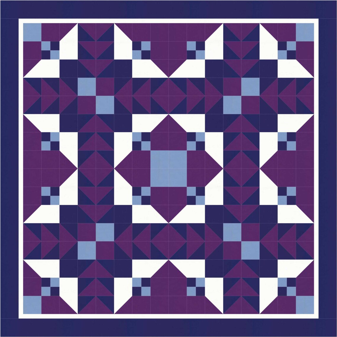 When Doves Fly Quilt Pattern- Easy for Beginners- Wall Quilt- Digital ...