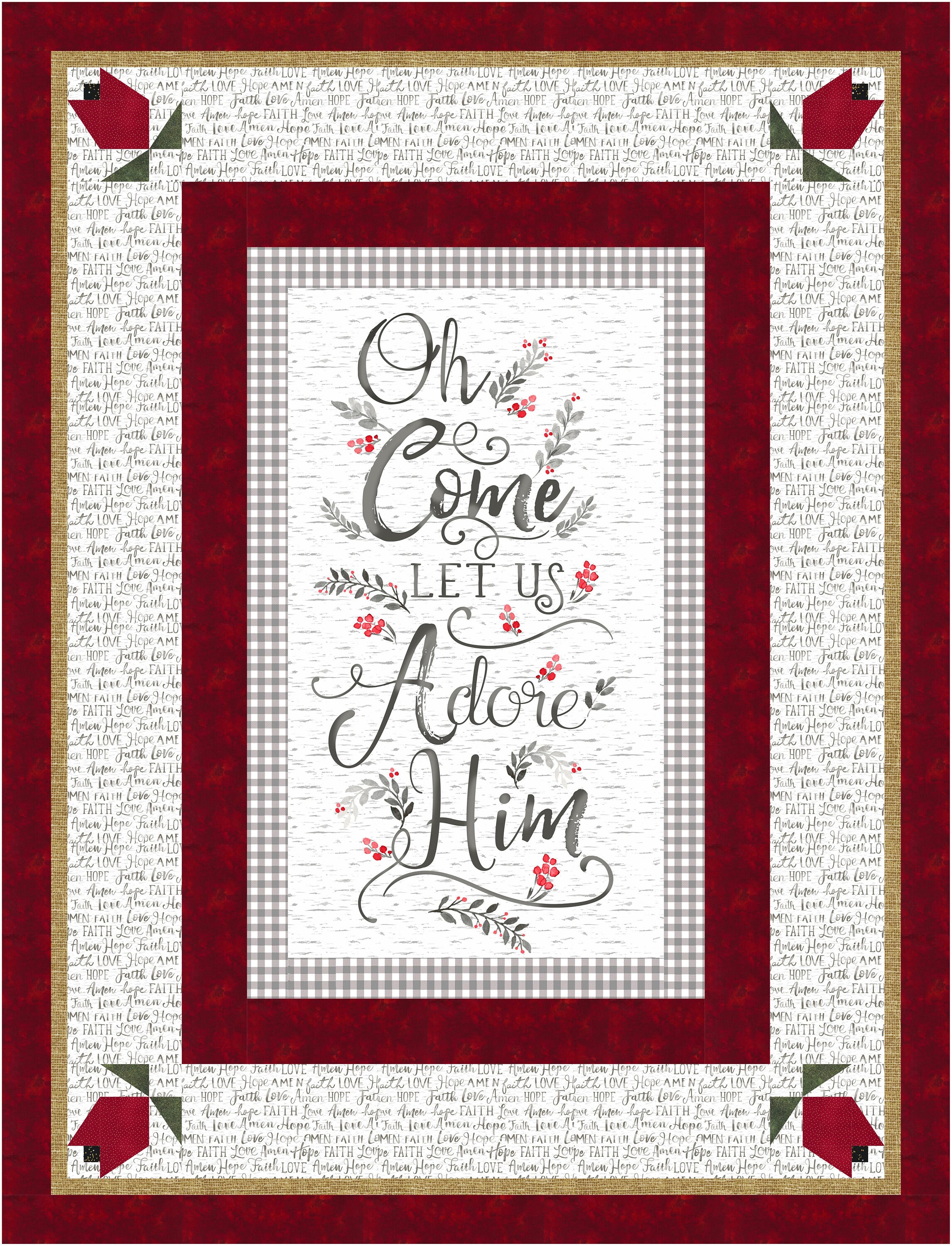 Adore Him Quilt Pattern - Digital Download - Etsy