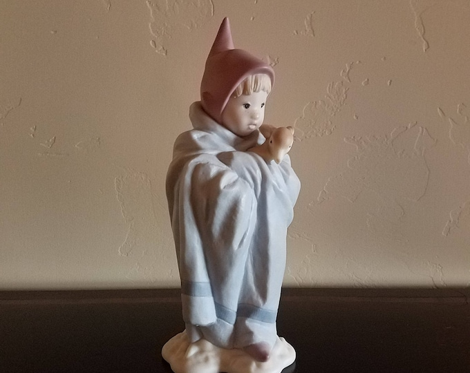 Lladro Golden Memories Elf With Fawn Porcelain Figurine - Etsy