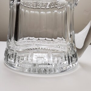 Heisey Glass Greek Key 48 Ounce Pitcher - Etsy