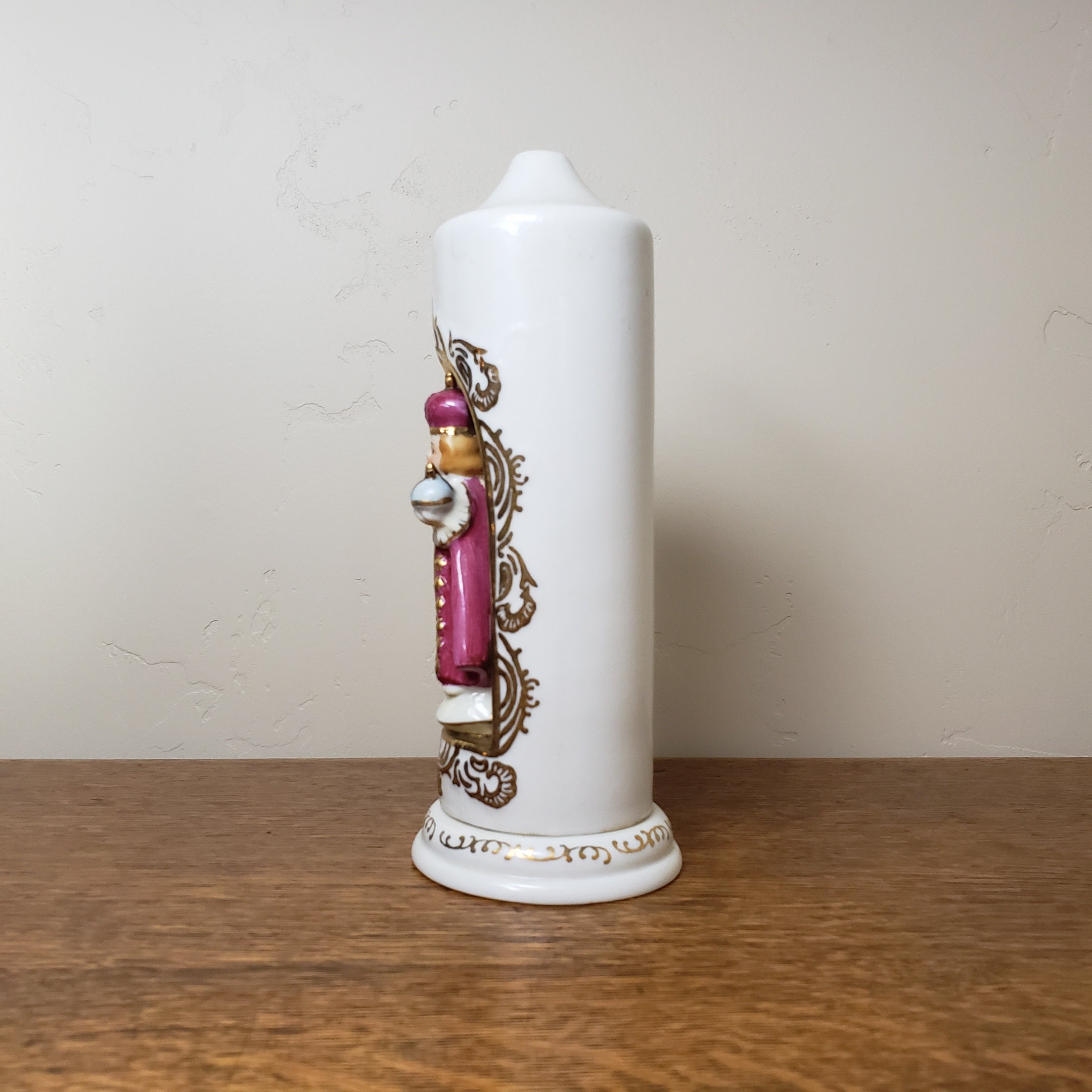 Porcelain Religious Icon Candle Holder by Ardalt Made in - Etsy