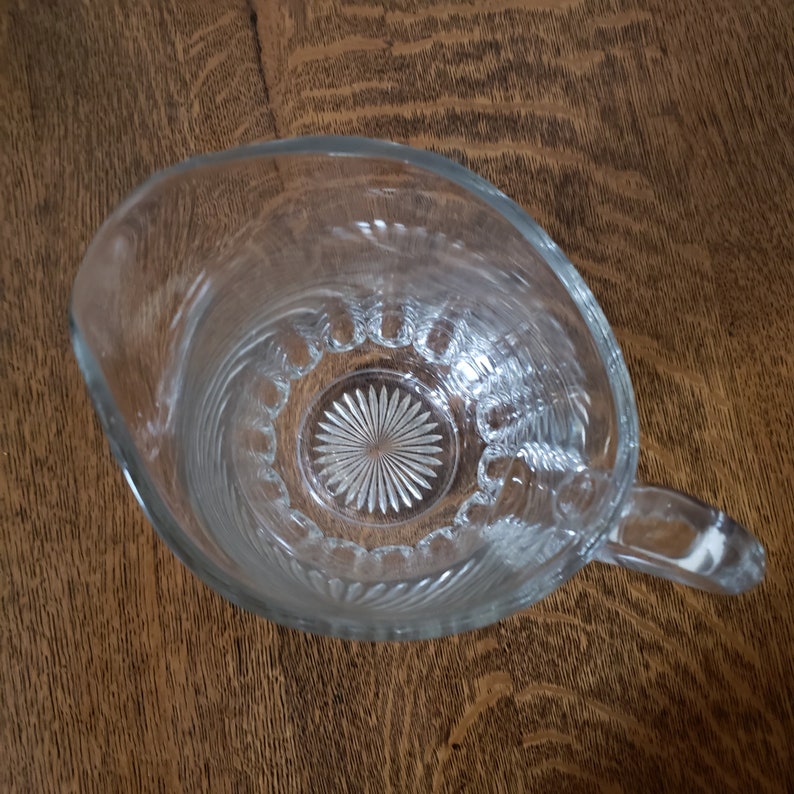 EAPG Pressed Glass Pitcher 39 Oz. | Etsy