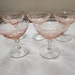 Fostoria Glass Rose Pink June Low Sherbet Glasses - Set of 5 - Etsy
