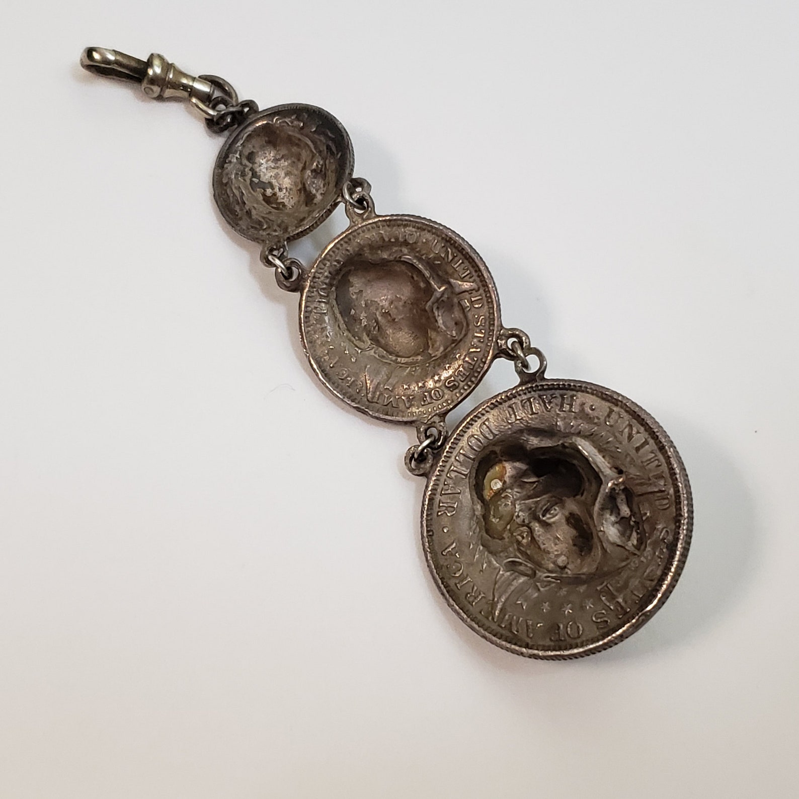 Antique 1909 Barber Coin Pop Out Fob - Etsy