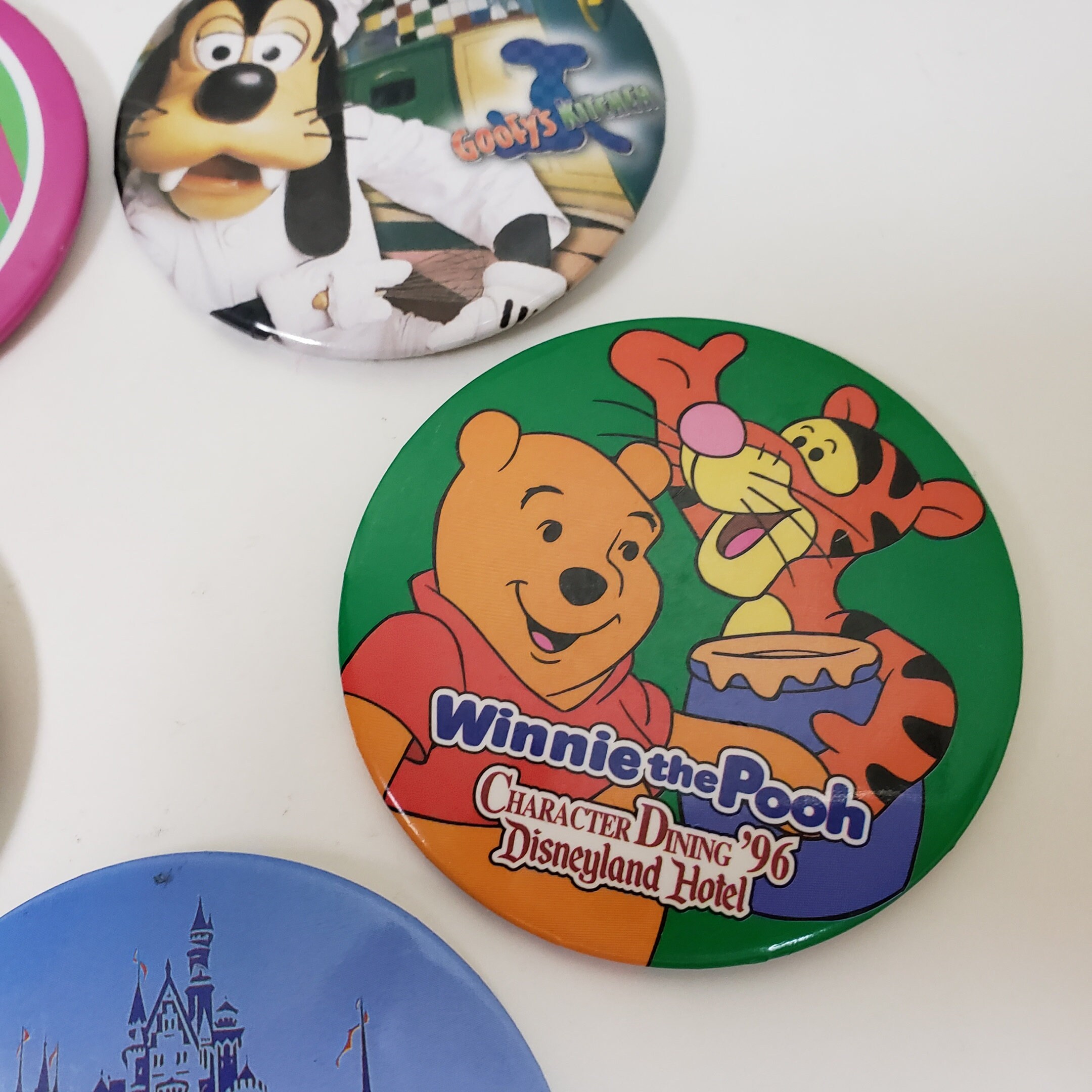 Disneyland & Epcot Center 3 Buttons Set of 5 | Etsy