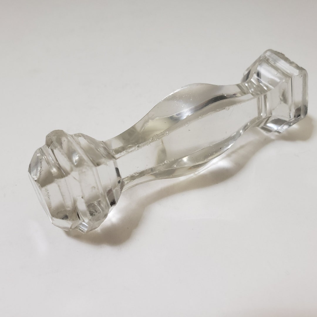 Antique Cut Polished Crystal Knife Rest - Etsy