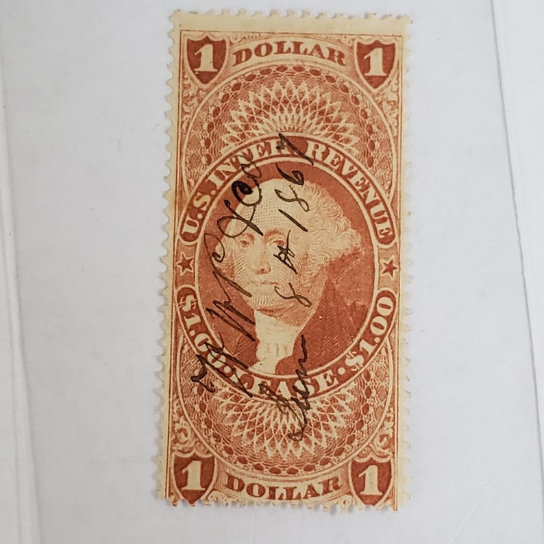 Scott Stamp R70 R6 Red 1 Dollar Lease - Etsy