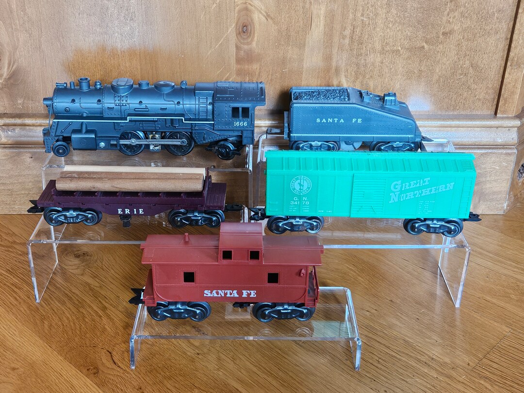 Marx Santa Fe O Gauge Train Set - Etsy