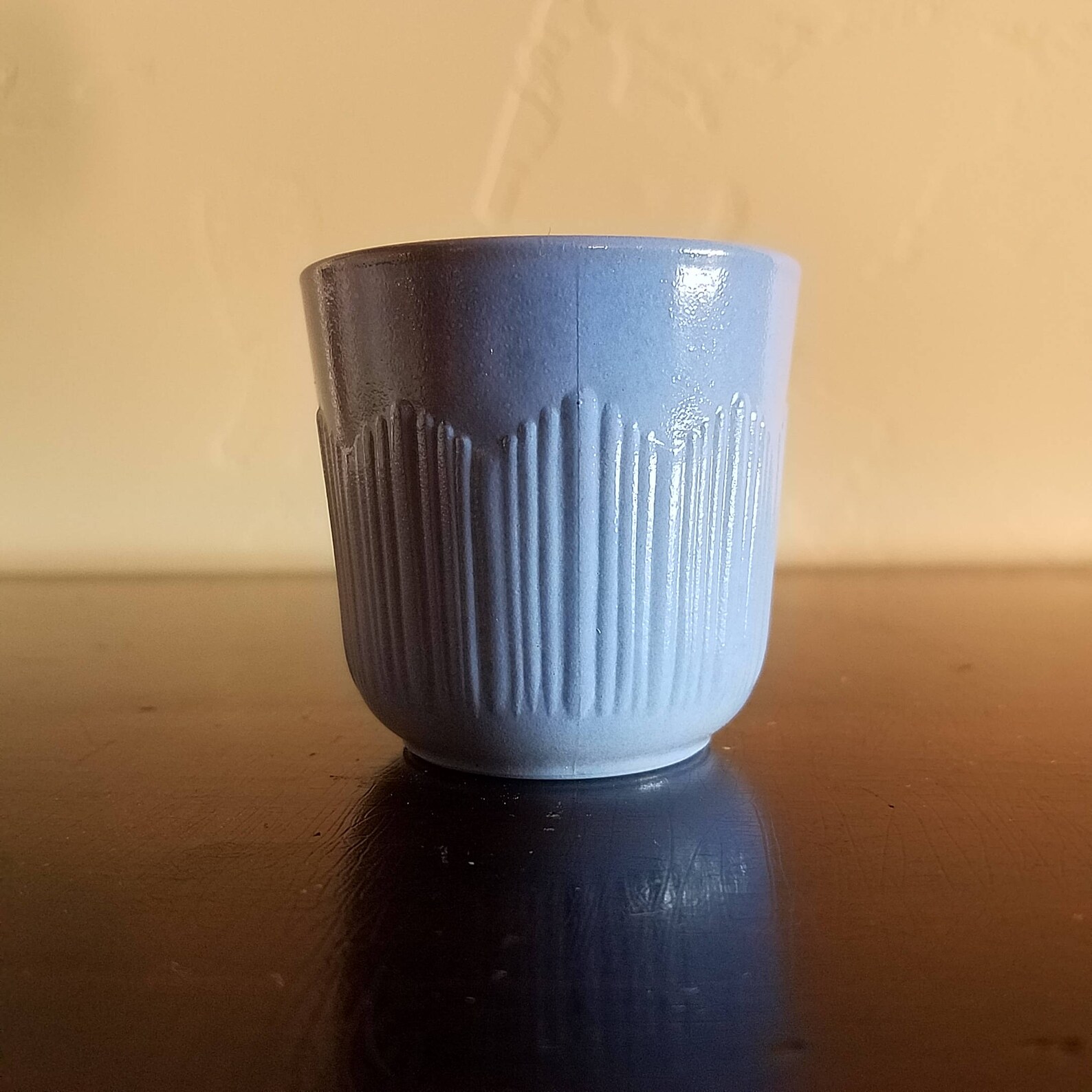 Blue Ceramic Childs Cup - Etsy