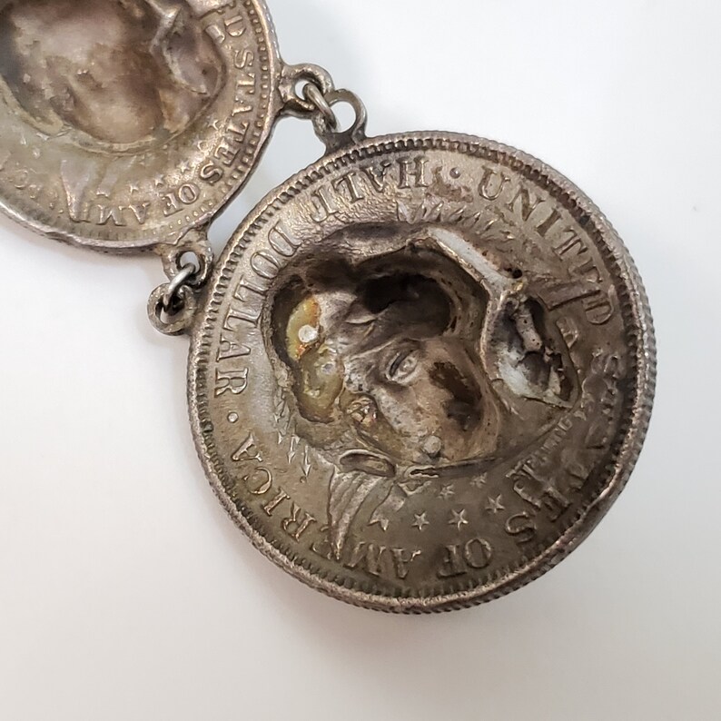 Antique 1909 Barber Coin Pop Out Fob - Etsy