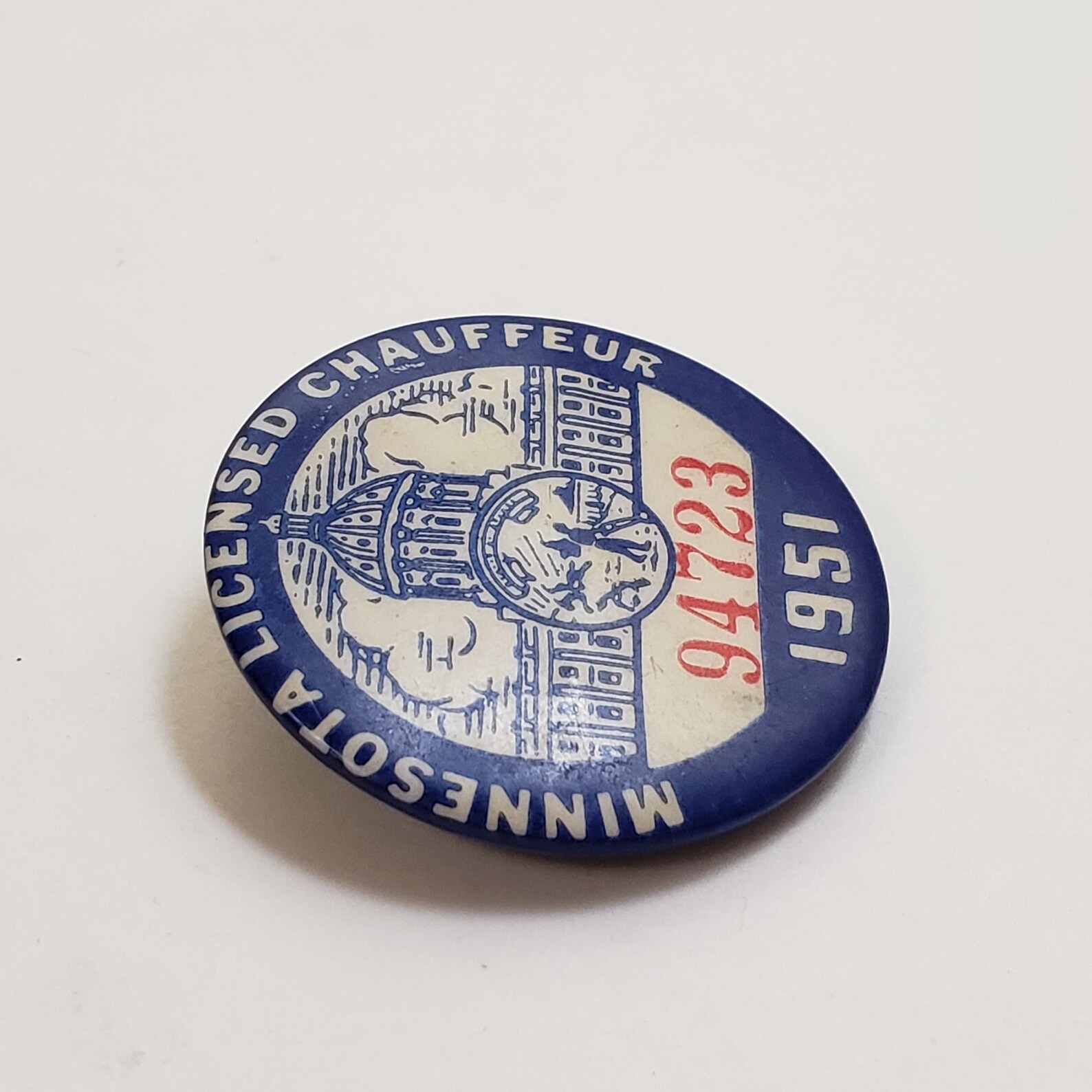 1951 Minnesota Chauffeur License Badge - Etsy