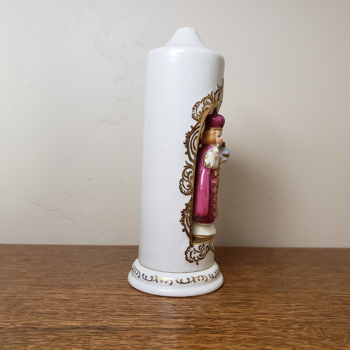 Porcelain Religious Icon Candle Holder by Ardalt Made in - Etsy