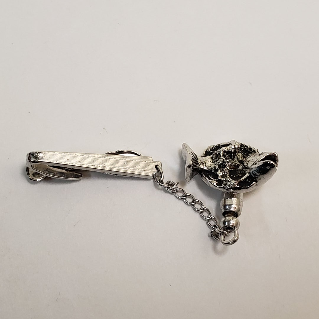Hickok Trophy Bass Tie Clip With Tack - Etsy