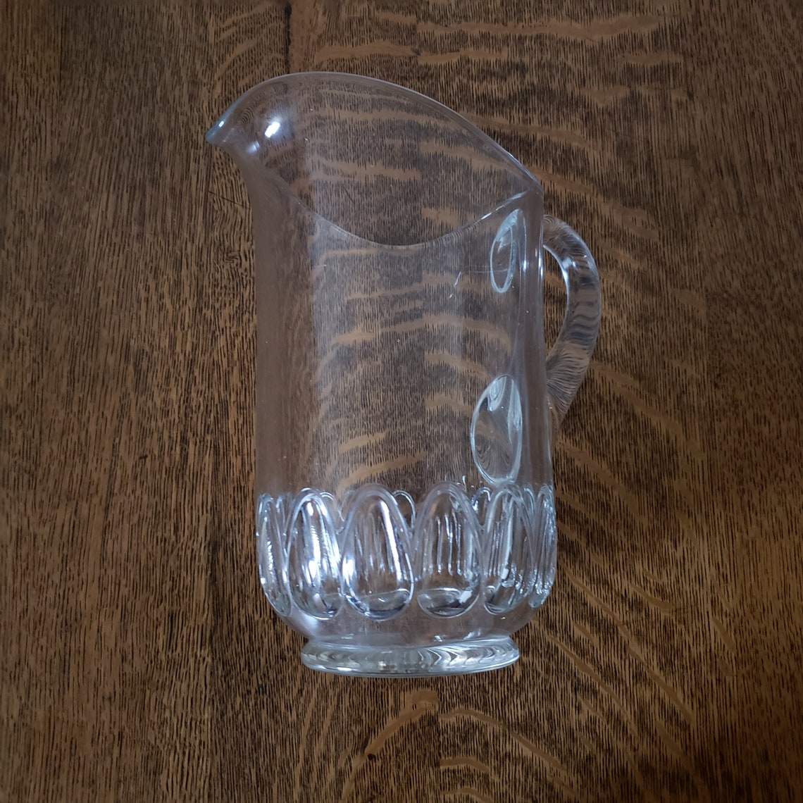 EAPG Pressed Glass Pitcher 39 Oz. | Etsy