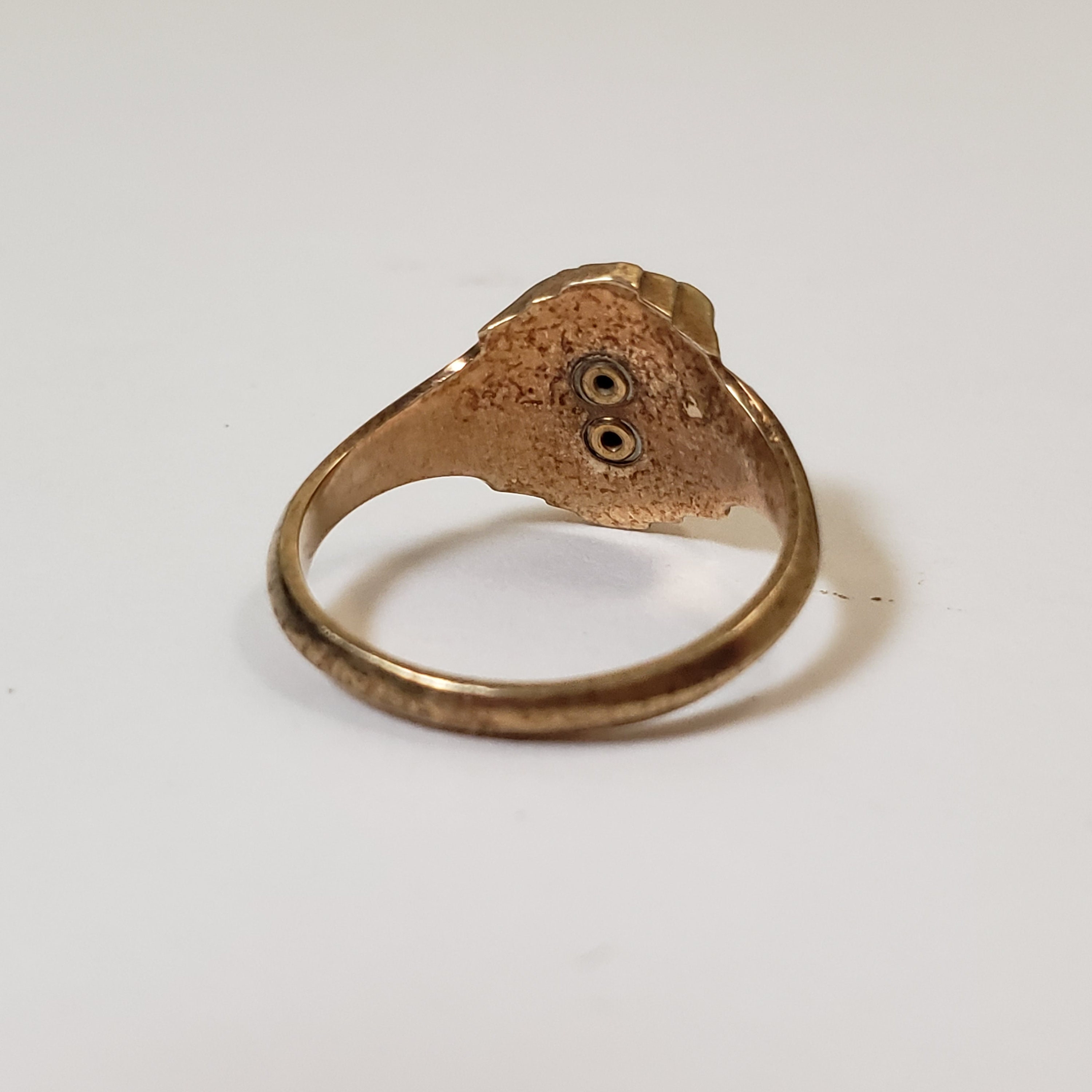 Vintage Balfour 10K Gold Class Ring | Etsy