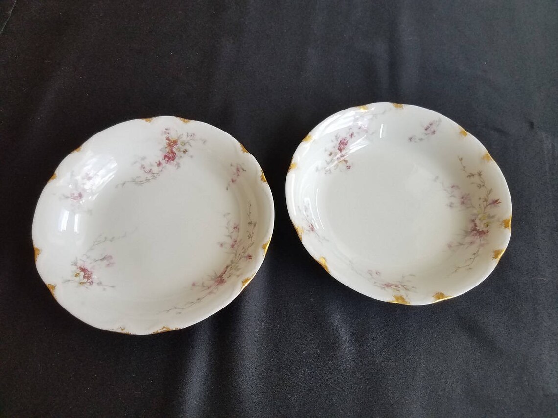 Maddock Pottery Porcelain Coupe Soup Bowls Set of 2 | Etsy