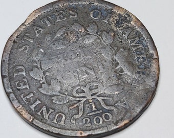 1801 Draped Bust Half Dollar Silver Plated Coin - Circulated - Etsy