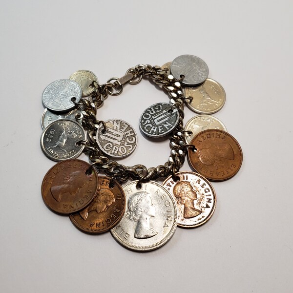 Foreign Coin Jewelry - Etsy