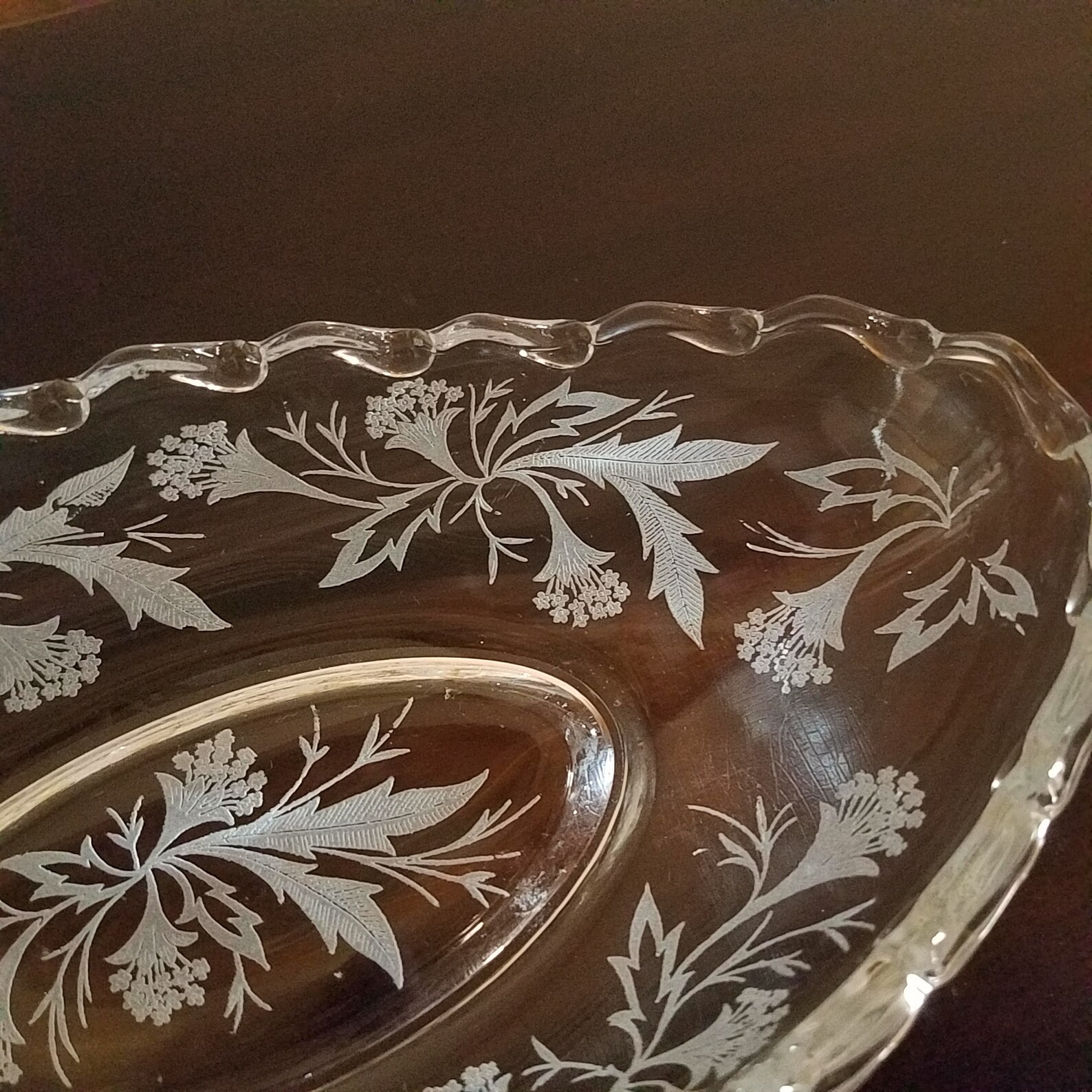 Fostoria Heather Celery Dish - Etsy