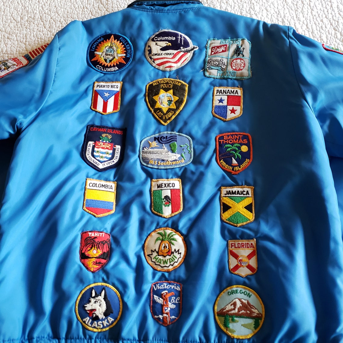 1980's NASA Mission Patch Jacket Total of 35 Patches - Etsy