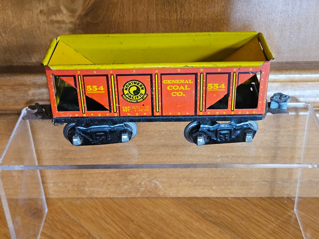 Marx 8 Wheel 554 Coal Car With Auto Coupler - Etsy