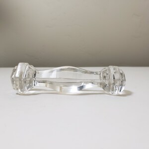 Antique Cut Polished Crystal Knife Rest - Etsy