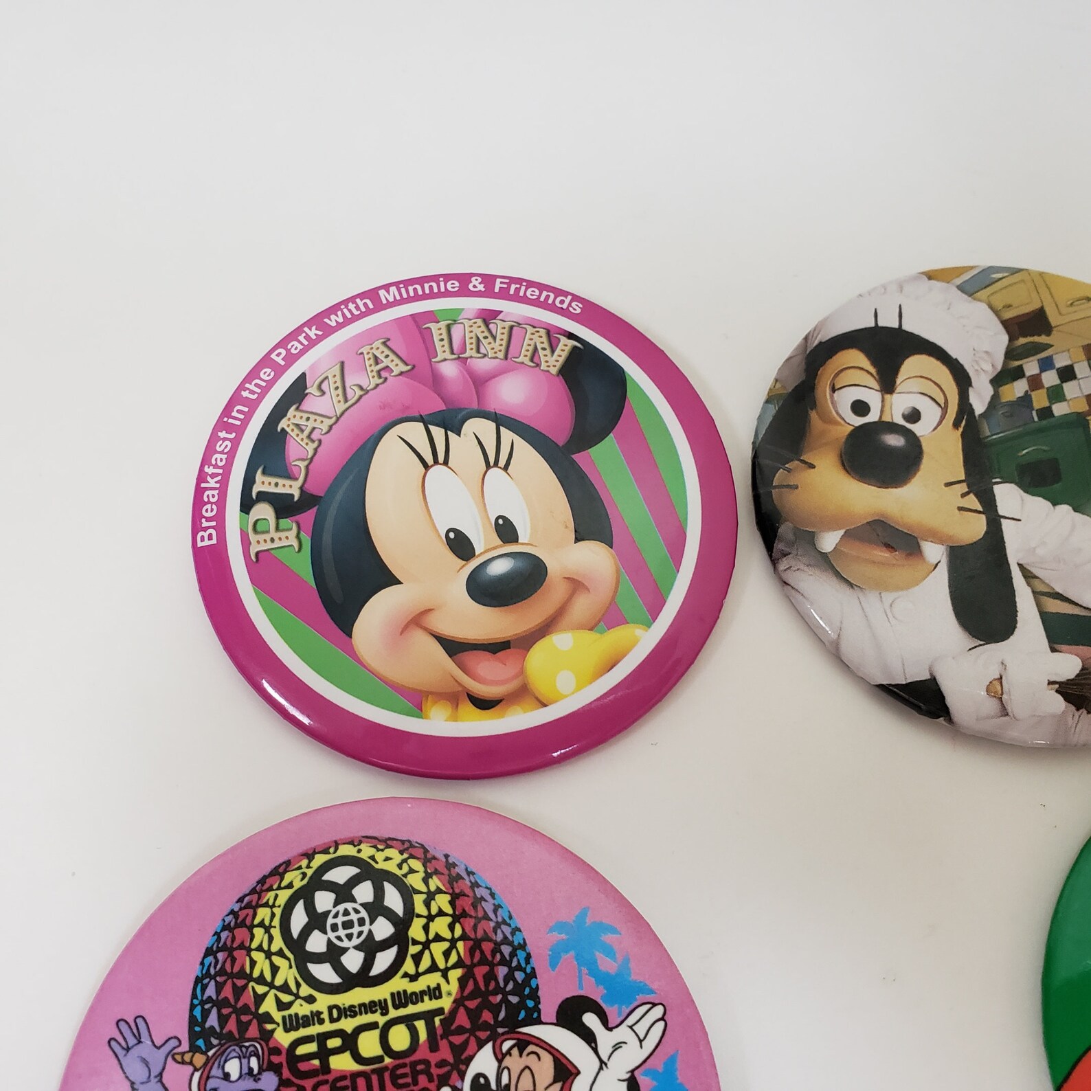 Disneyland & Epcot Center 3 Buttons Set of 5 | Etsy
