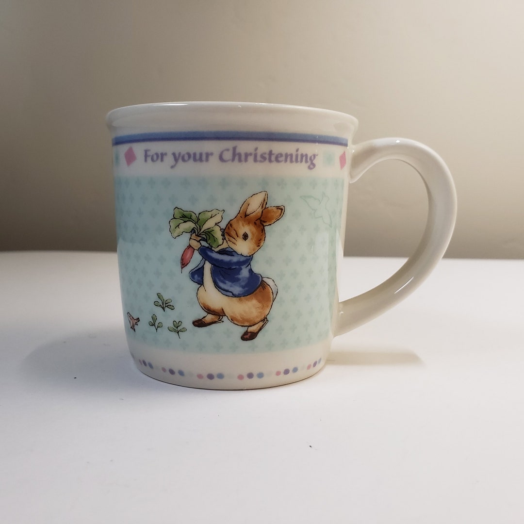 Wedgwood Peter Rabbit Christening Cup - Etsy