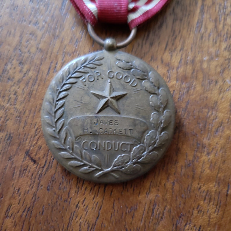 WW II Good Conduct Medal - Etsy