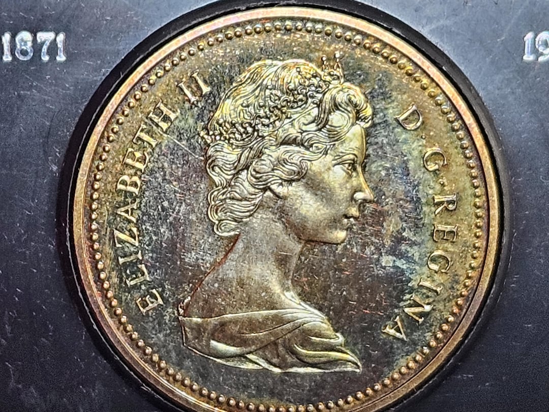 1971 British Columbia Centennial Silver Dollar - Etsy